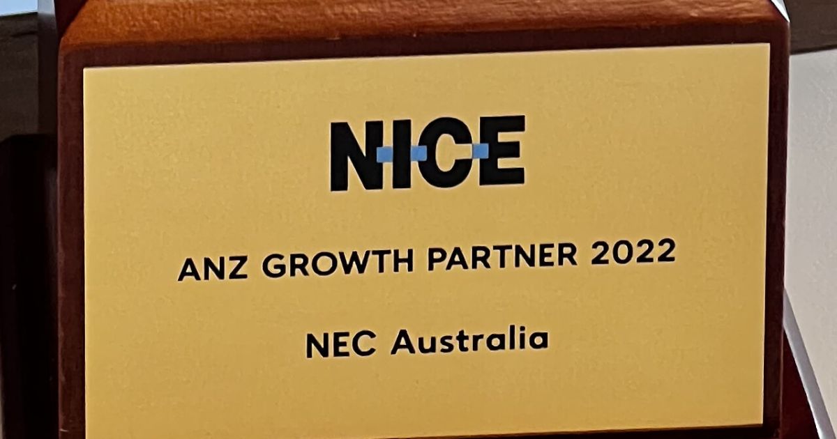 NEC Australia’s record growth secures 2022 NICE Awards - NEC Australia
